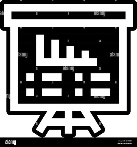 Presentation Bar Chart Stock Vector Image Art Alamy