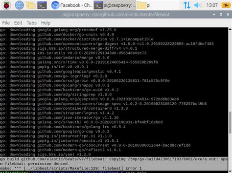 Error When Installing Filebeat On Raspberry Pi 3 Beats Discuss The Elastic Stack