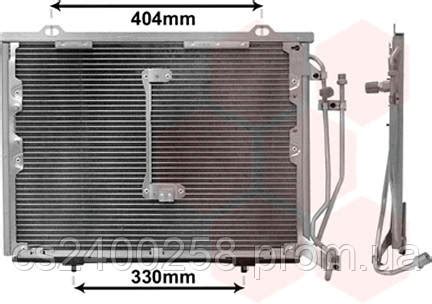 Купить Конденсор кондиционера MB W202 20/23/25TD MT 94- (Van Wezel ...