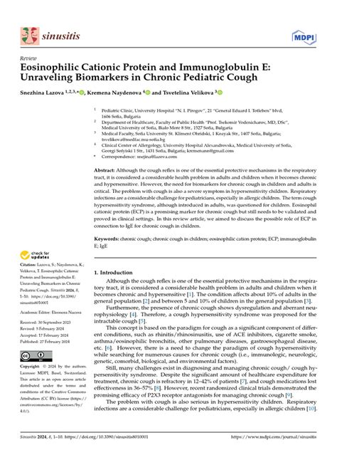 Sinusitis 08 00001 V2 Pdf Cough Asthma
