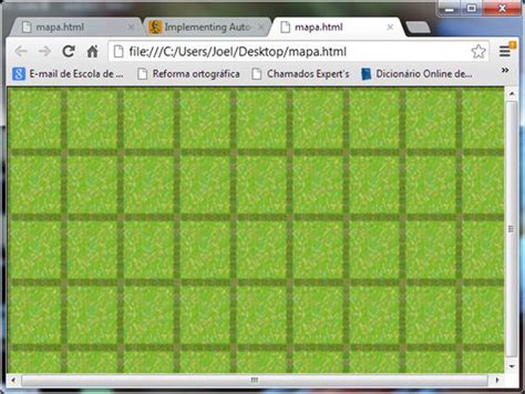 Html E Javascript Desenhando Um Mapa D