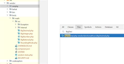 navigate go to file not finding vendor file ides support intellij