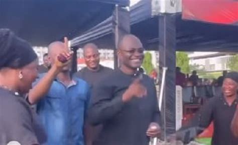 See Kennedy Agyapong Groove To Amerado S Kwaku Ananse At Wofa KK S Memorial Service Photos