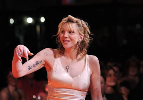 Courtney Love Tattoos Celebrities Tattooed