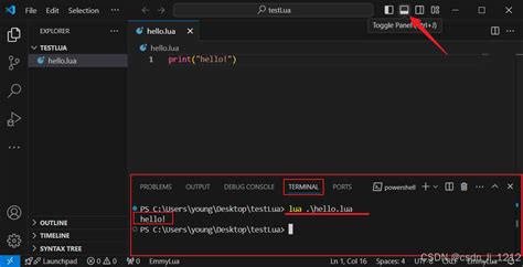 Vscode 使用 Emmylua 对lua进行调试 Csdn博客