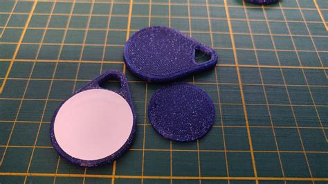 Teardrop Nfc Tag Keychain Removable Sticker By Stefan131 Download