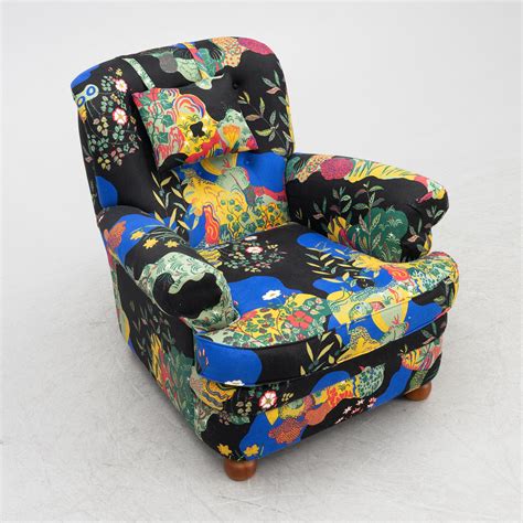 Josef Frank fåtölj modell 336 Firma Svenskt Tenn Bukowskis