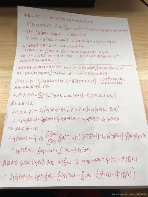 潜在狄利克雷分配变分em算法推导全过程 狄利克雷过程高斯模型 em算法 csdn博客