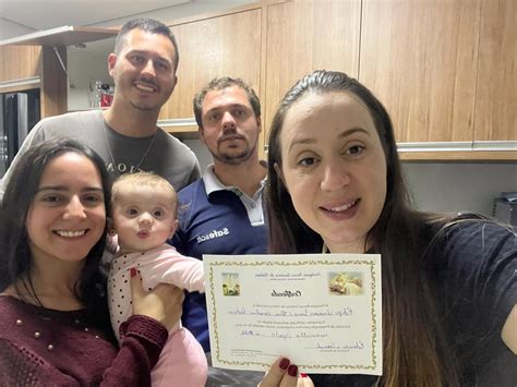 Pastoral do Batismo Visitas Julho e Agosto Paróquia Nossa Senhora de Fátima