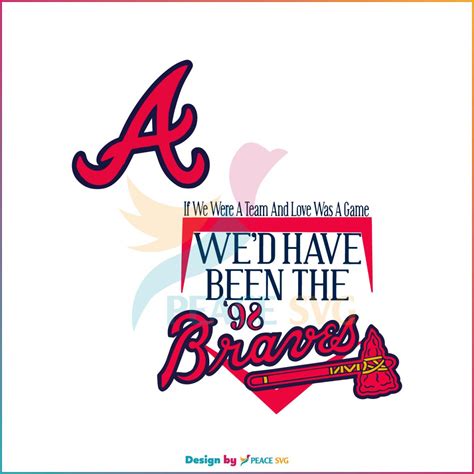 Atlanta 98 Braves Morgan Wallen SVG Graphic Design File PeaceSVG