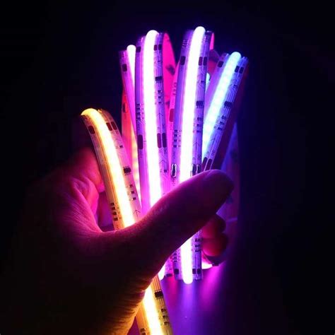 Waterproof IP67 24V 12V Addressable Pixel COB LED Strip Light RGBIC
