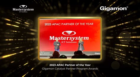 First In 2024 PT Mastersystem Infotama Tbk Receives Award As Gigamon