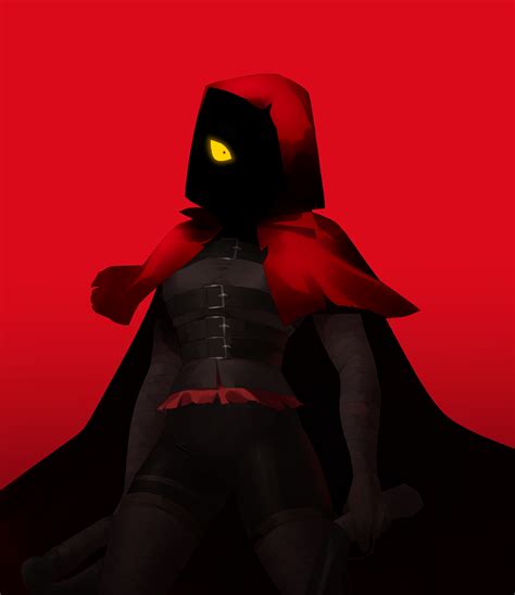 Little Red Riding Hooded Mercenary Project Moon And 1 More Drawn By