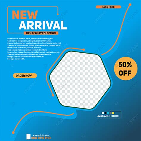 Sales Promotion Template Blue Vector Template Download On Pngtree