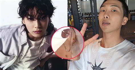 Btss Jungkook And Rm Shock Armys With New Shirtless Videos