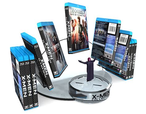 X Men Collection Blu Ray Stand Dave S Geeky Ideas