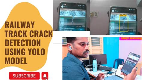 railway track crack fault detection system using yolov3 ml model