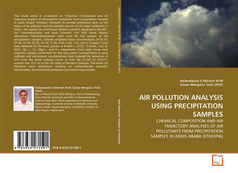 Air Pollution Analysis Using Precipitation Samples 978 3 639 27159 1