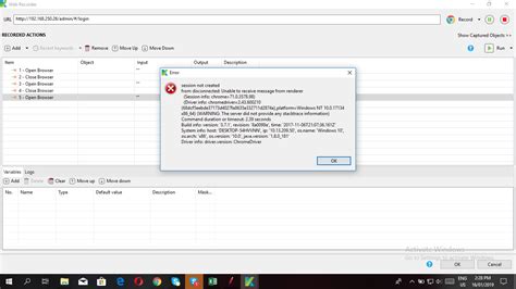 Google Chrome Unable To Record A WebUI Using Katalon Studio Stack Overflow