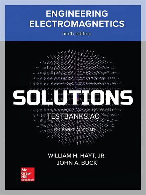 Solutions Manual For Engineering Electromagnetics 9th Edition By Hayt