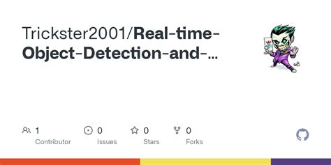 github trickster2001 real time object detection and face recognition