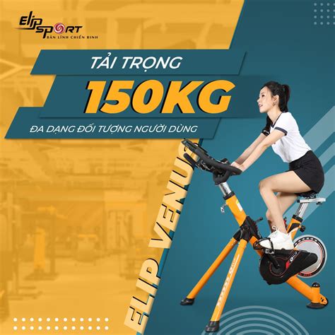 Xe đạp Tập Elip Venus Tập đoàn Thể Thao Elipsport® Thương Hiệu Số 1 Việt Nam