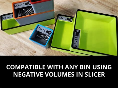 Cullenect Swappable Labels For Gridfinity And More By Cullen J Webb Makerworld