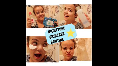 My Nighttime Skincare Routine Youtube