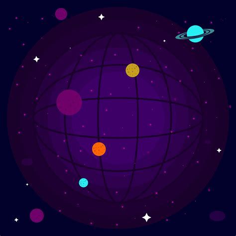 Ultra Violet Galactic Background Vector 187175 Vector Art At Vecteezy
