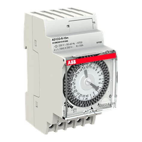 Buy Abb Analog Time Switch Ad1co R 15m 2csm208151r1000 Online At Bestomart