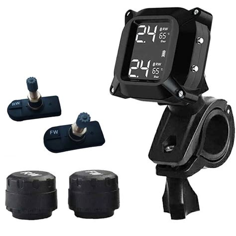 무선 타이어 압력 모니터링 시스템 오토바이 타이어 압력 모니터 전기 오토바이 Tpms 감지기 Usb 충전 포트 A타이어