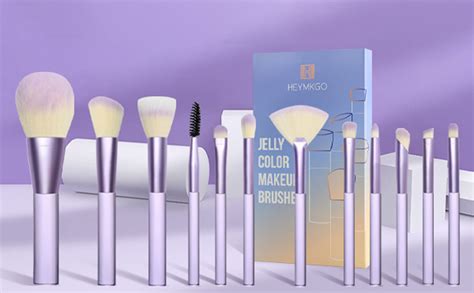 HEYMKGO Set Pinceaux Maquillage 12pcs Mini Kit Pinceaux Maquillages