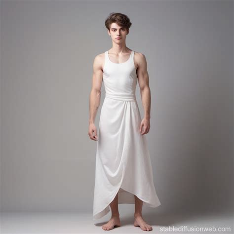 Male In Feminine Dress Stable Diffusion Online