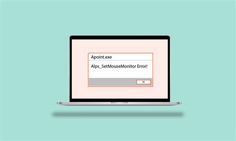 Fix Alps Setmousemonitor Error In Windows 10 Techcult