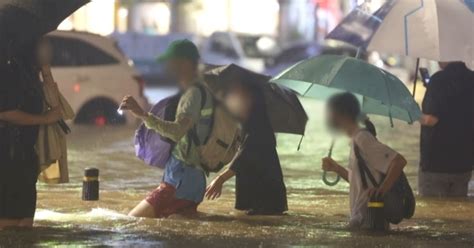 단독 이번이 역대급 매년 깨질 수 있다폭우의 경고