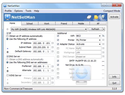 Windows Unique IP Address Settings Static Dhcp Per Wireless Network Super User