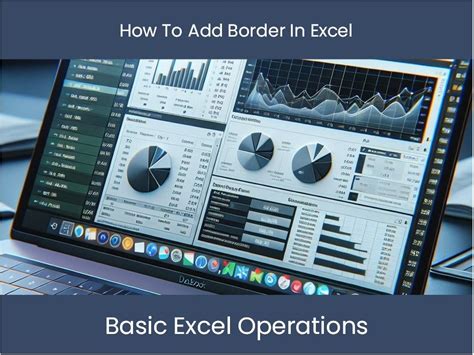 Excel Tutorial How To Add Border In Excel