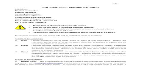 Pdf Identification Of Organic · Pdf Filesolubility Classification