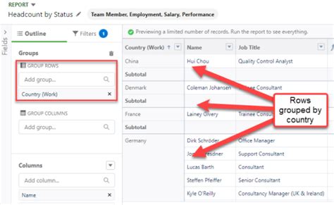 Editing A Pre Defined Report