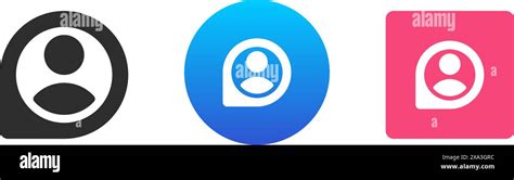 Human Person Searching Map Pointer Gps User Address Location Icon Set