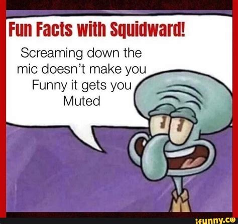 Squidward Screaming