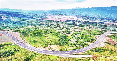 川渝高竹新区南北大道三期即将建成通车 渝北时报