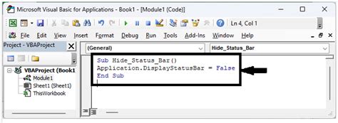 How To Display Or Hide Status Bar In Microsoft Excel