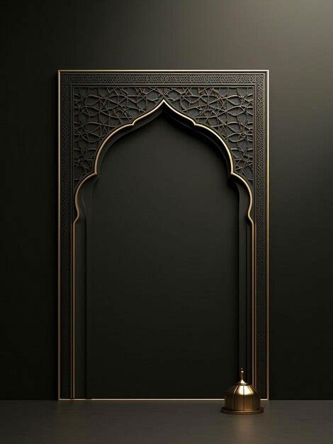 Premium Photo Frame On The Wall Background With Frame