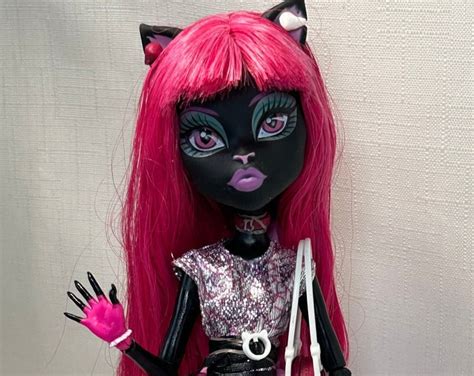 Monster High Doll Catt Noir New Scaremester Original Mattel