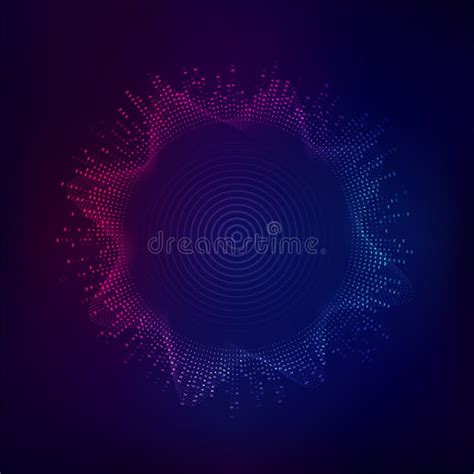 Colourful Waves Stock Vector Illustration Of Frequency 126851572