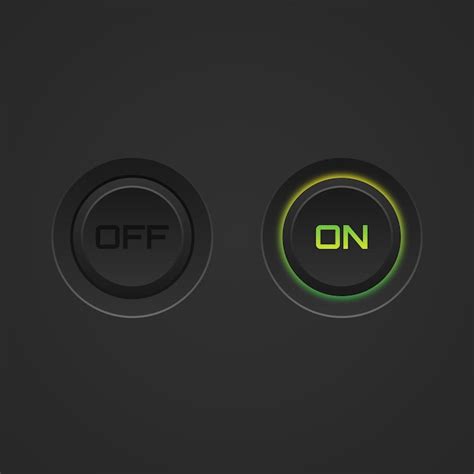 Premium Vector Power Button
