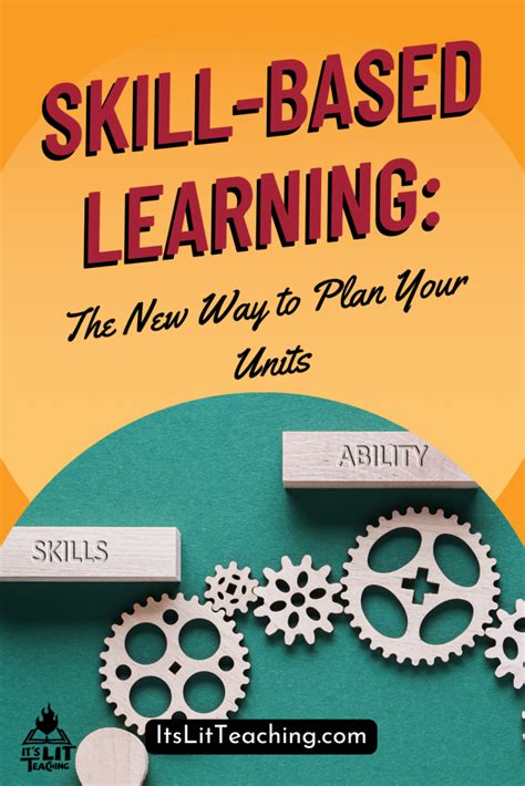 Skill Based Learning The New Way To Plan Your Units Its Lit Teaching