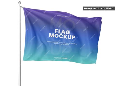 Premium Psd Flag Mockup