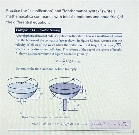 Solved Practice The Classification And Mathematica Chegg